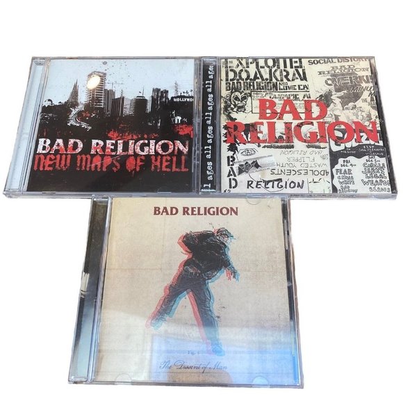 bad religion | Portable Audio & Video | Bad Religion Cd Lot Of 3 New ...